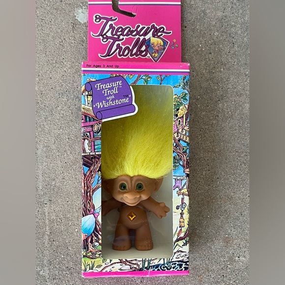treasure trolls | Toys | Vintage Treasure Trolls Wwishbone | Poshmark